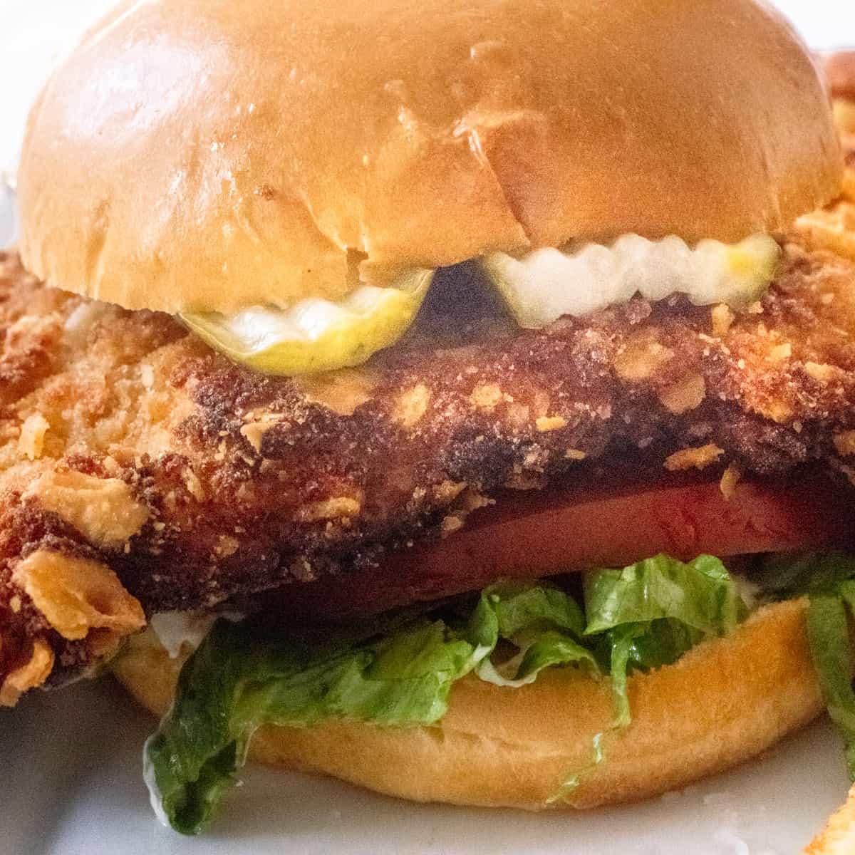 Hoosier Breaded Pork Tenderloin Sandwich Recipe • State of Dinner