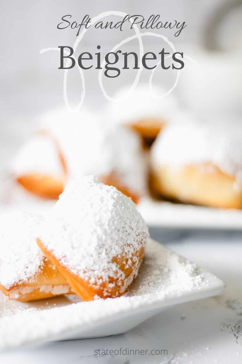 Beignets with Pecan Praline Sauce Recipe