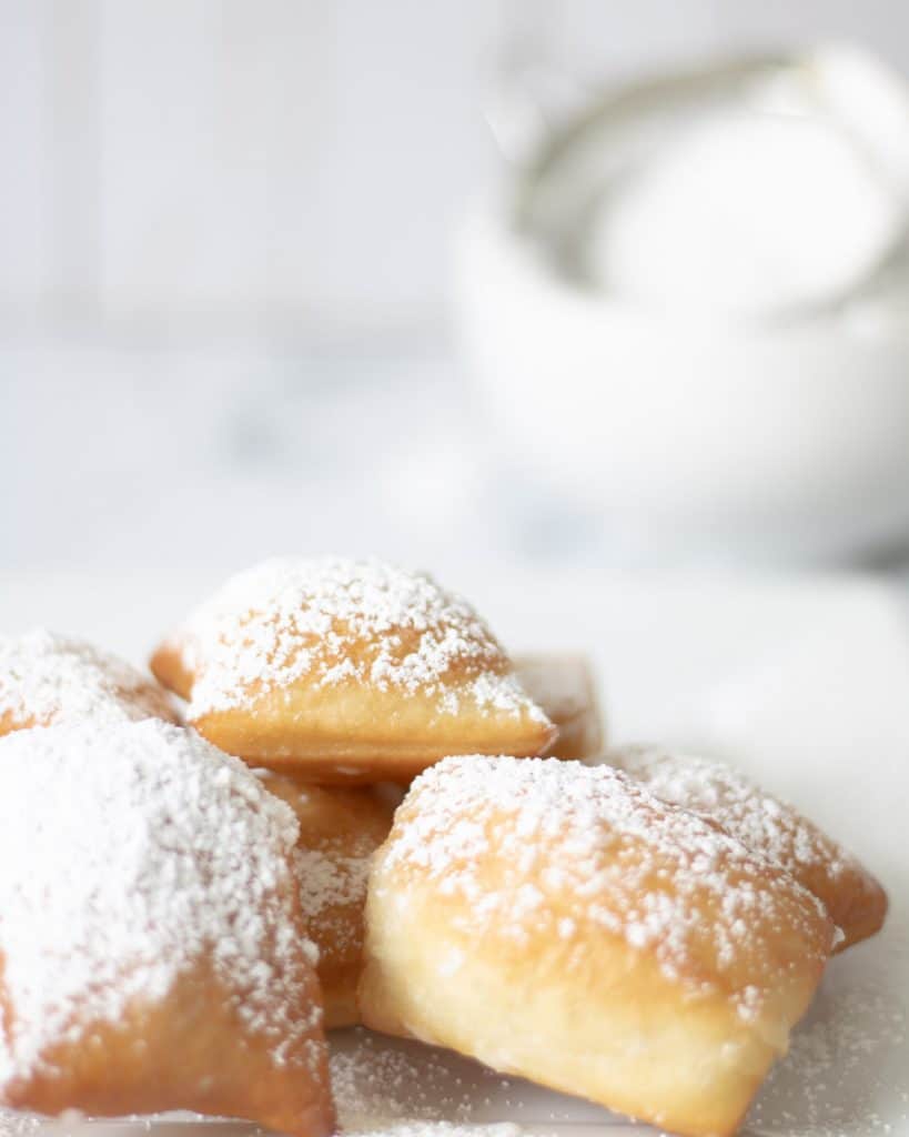 Beignets with Pecan Praline Sauce Recipe