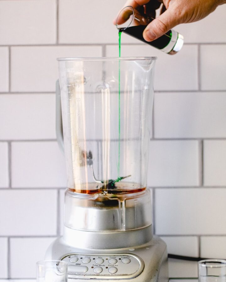 Brandy Ice with Mint