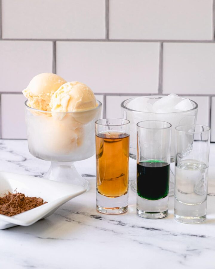 Brandy Ice with Mint