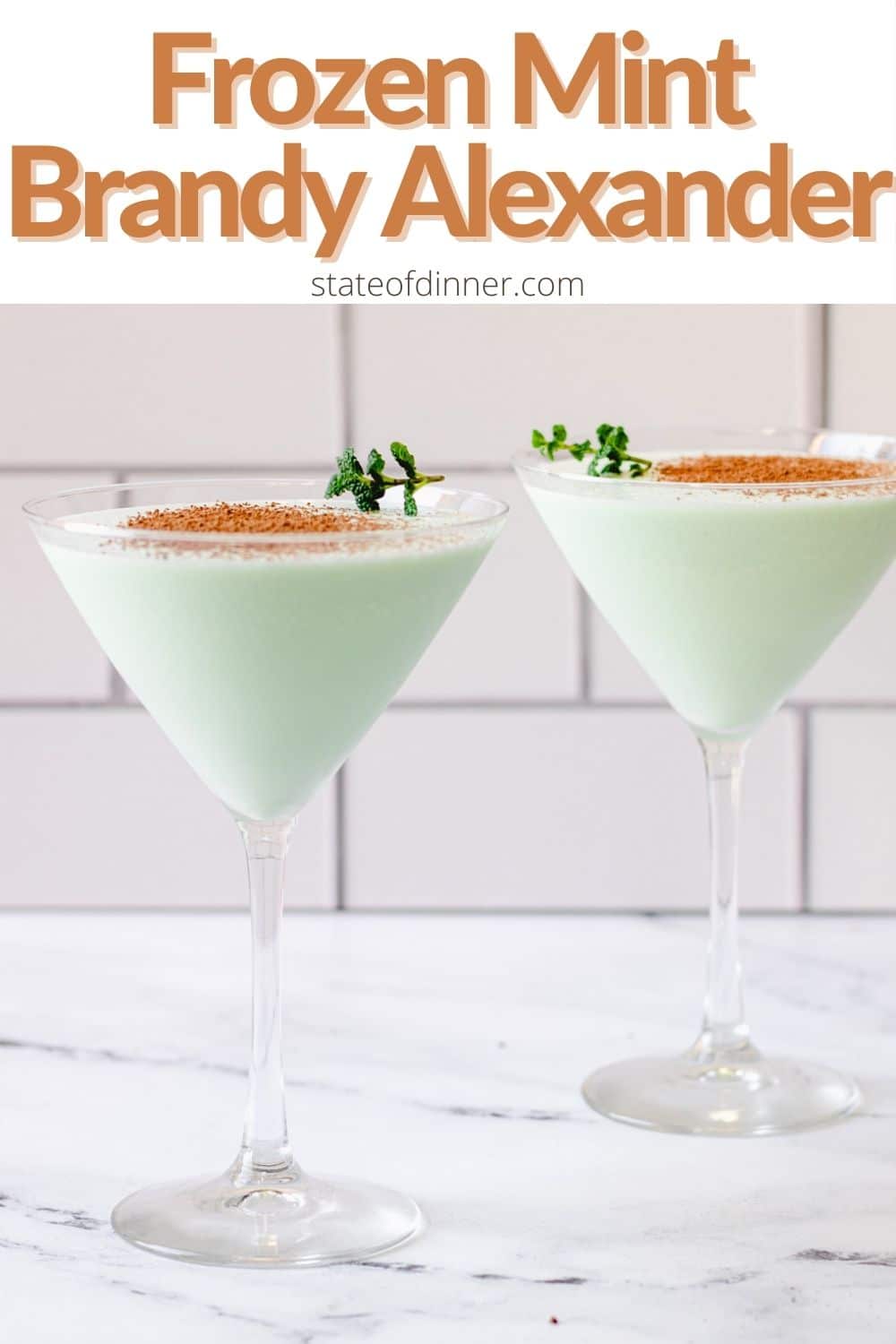 Brandy Ice with Mint