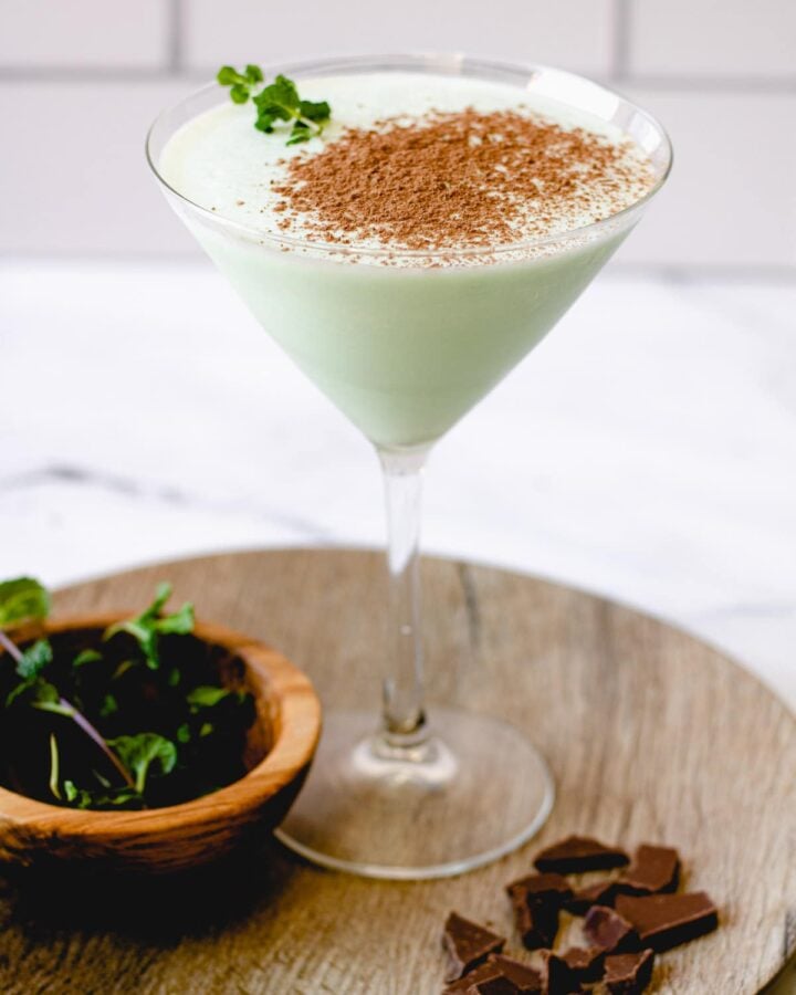 Brandy Ice with Mint