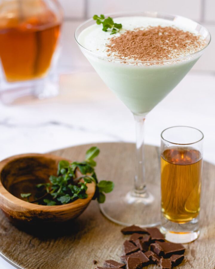 Brandy Ice with Mint