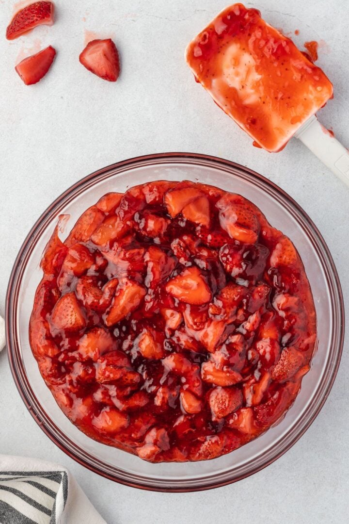 Homemade Strawberry Pie Filling (Using Frozen Strawberries)