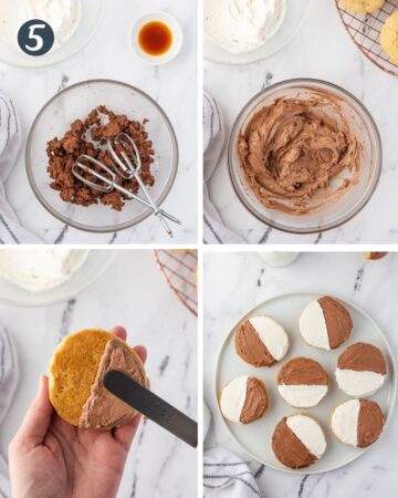 Vanilla Half Moon Cookies
