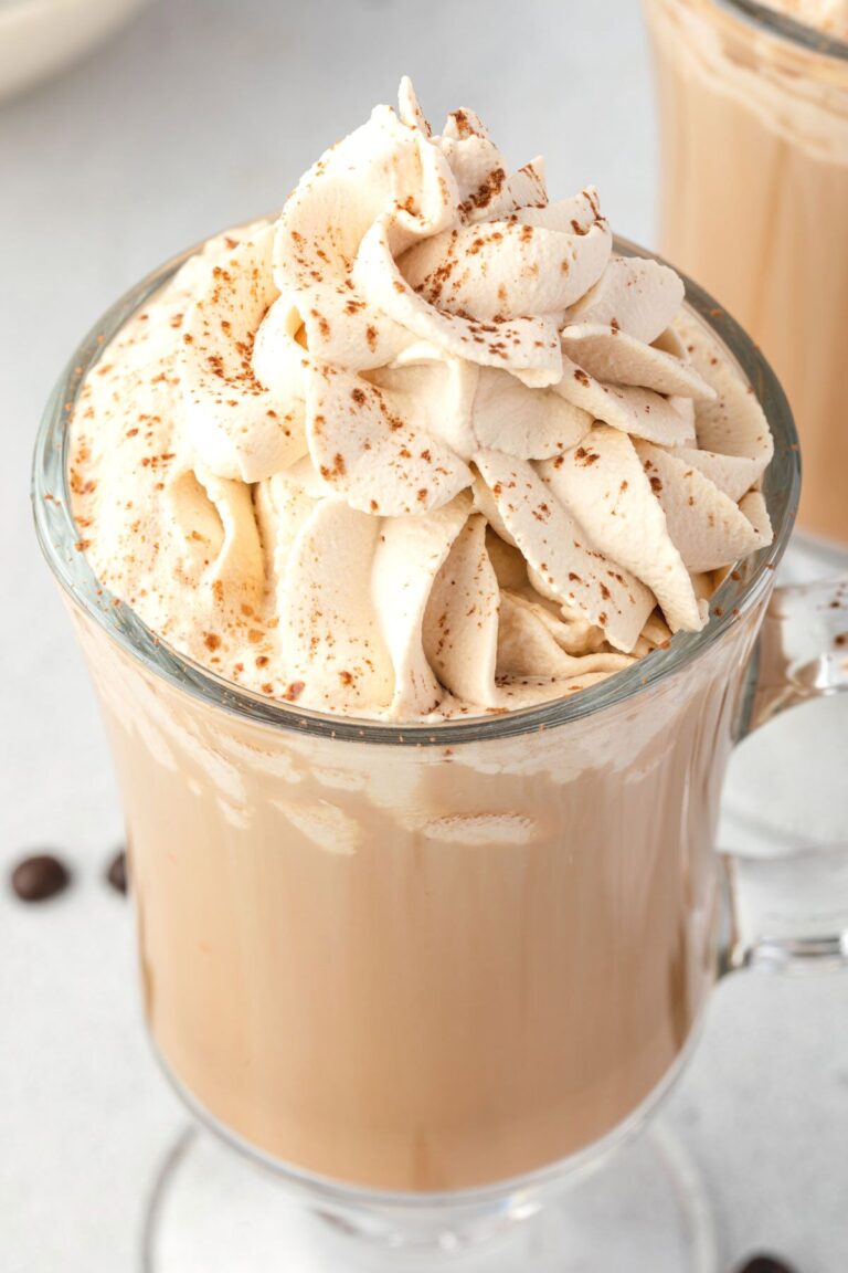 Homemade Espresso Whipped Cream