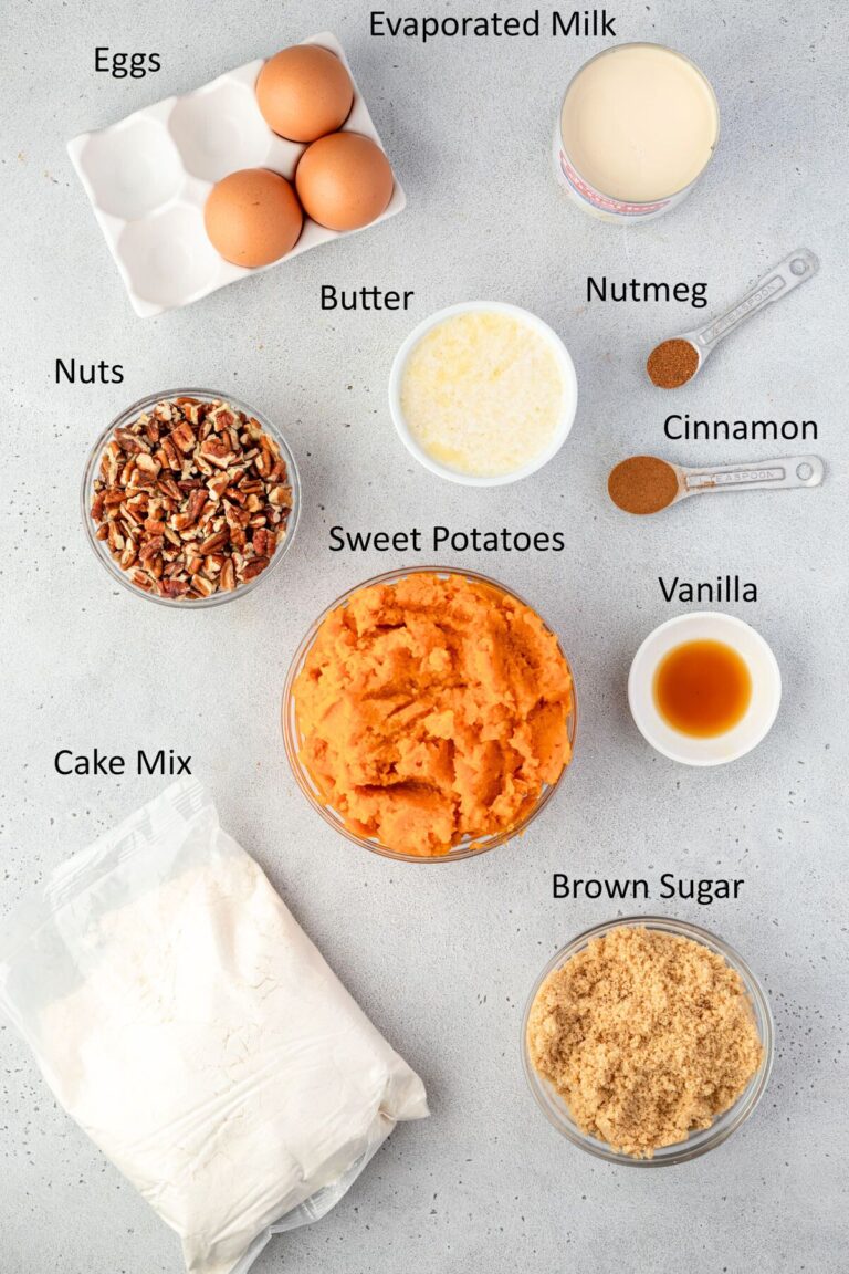 Easy Sweet Potato Dump Cake