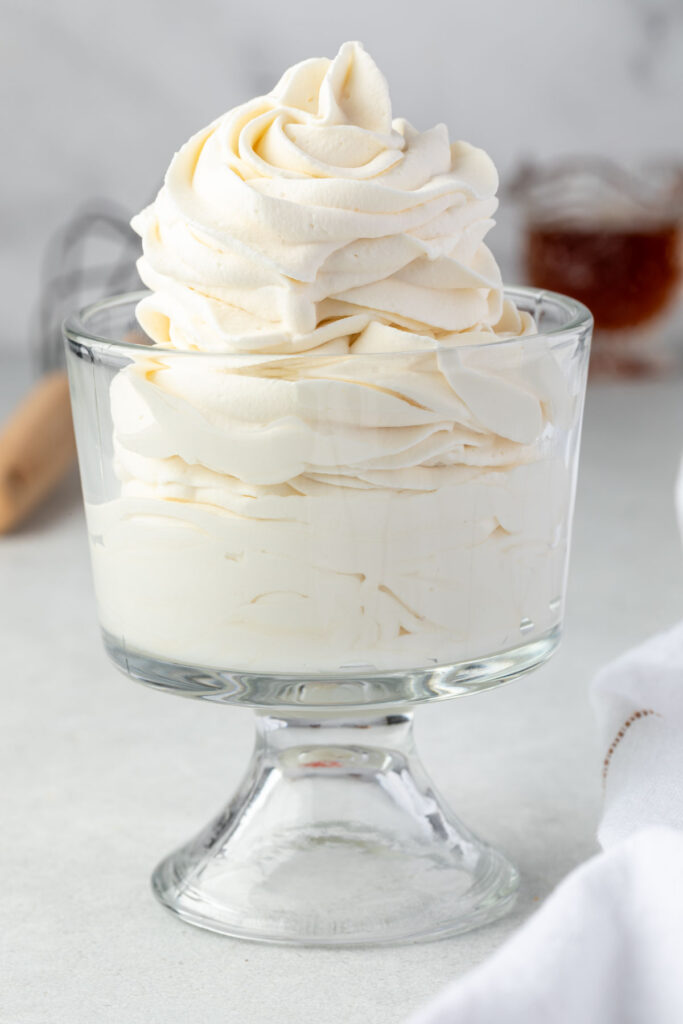 Homemade Maple Whipped Cream
