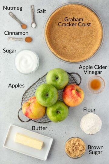 Apple Pie with Graham Cracker Crust