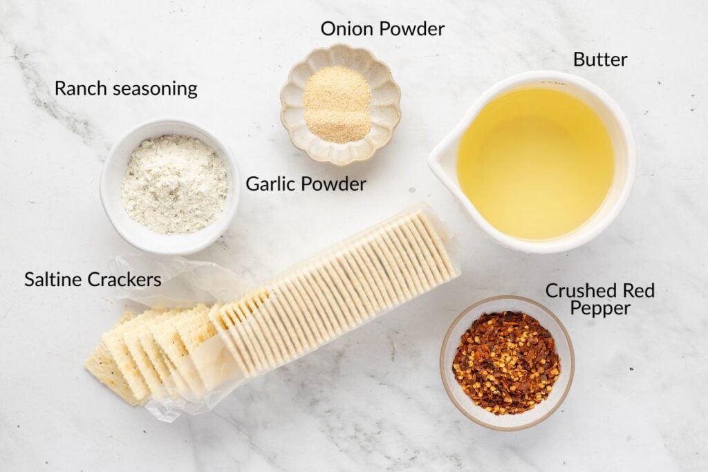 Zesty Baked Fire Crackers (that are crisp, not greasy!)